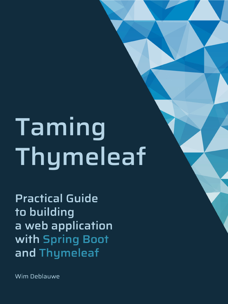 Taming Thymeleaf Sample | PDF | Model–View–Controller | Html