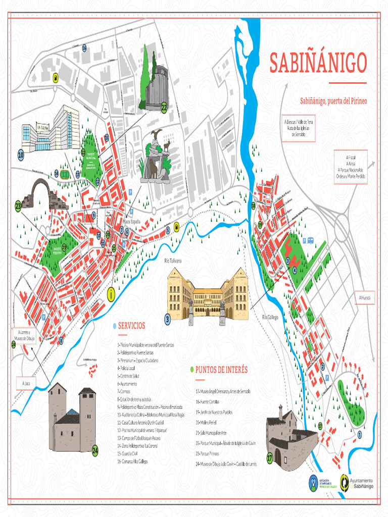 Documentos CALLEJERO SABINANIGO V25 Reducido 00748ae5 | PDF