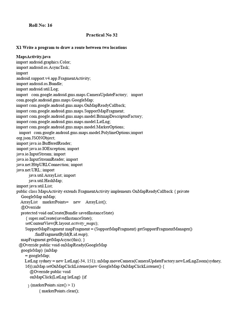 MAD PR 32 | PDF | Computer Science | Software Engineering
