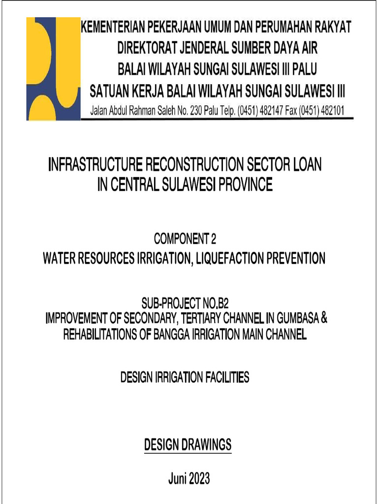 B2-Detailed Design Drawing Signature From Tender | PDF