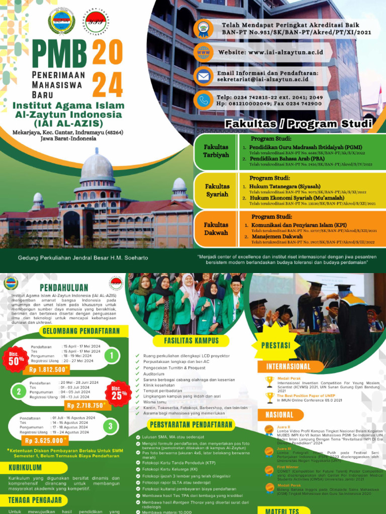 Brosur PMB 2024 | PDF