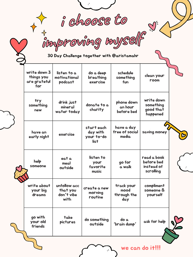 30 days Improving Self Challenge | PDF