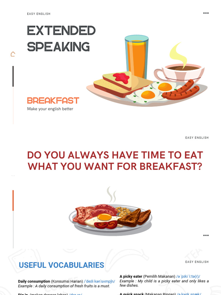 BREAKFAST | PDF | Meal | Western Cuisine