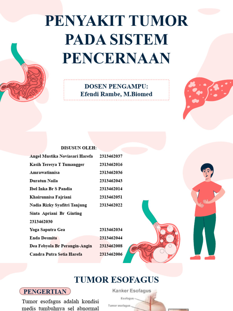 Penyakit Tumor Pada Sistem Pencernaan | PDF