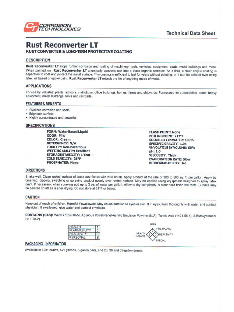 Rust Reconverter | PDF