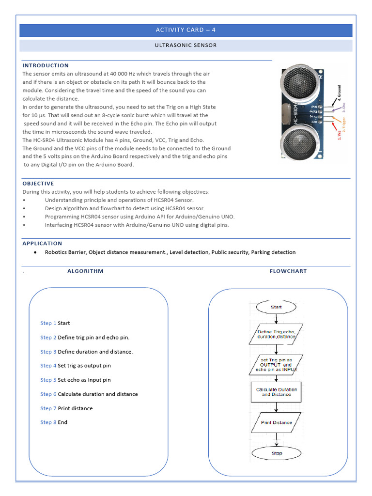 Activity 5 - Ultrasonic | PDF | Arduino | Computer Science