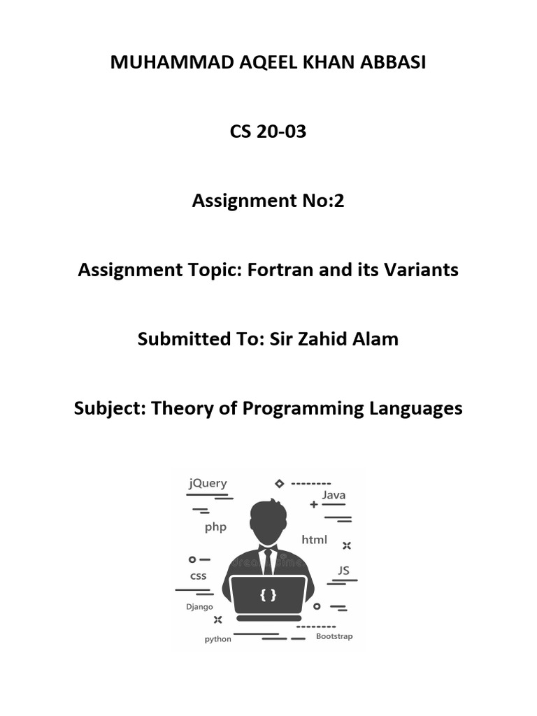 Fortran Variants and Their Features | PDF | Control Flow | Data Type