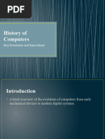 Computer History Presentation | PDF
