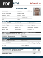 IMO Crew Effects Declaration Form | PDF