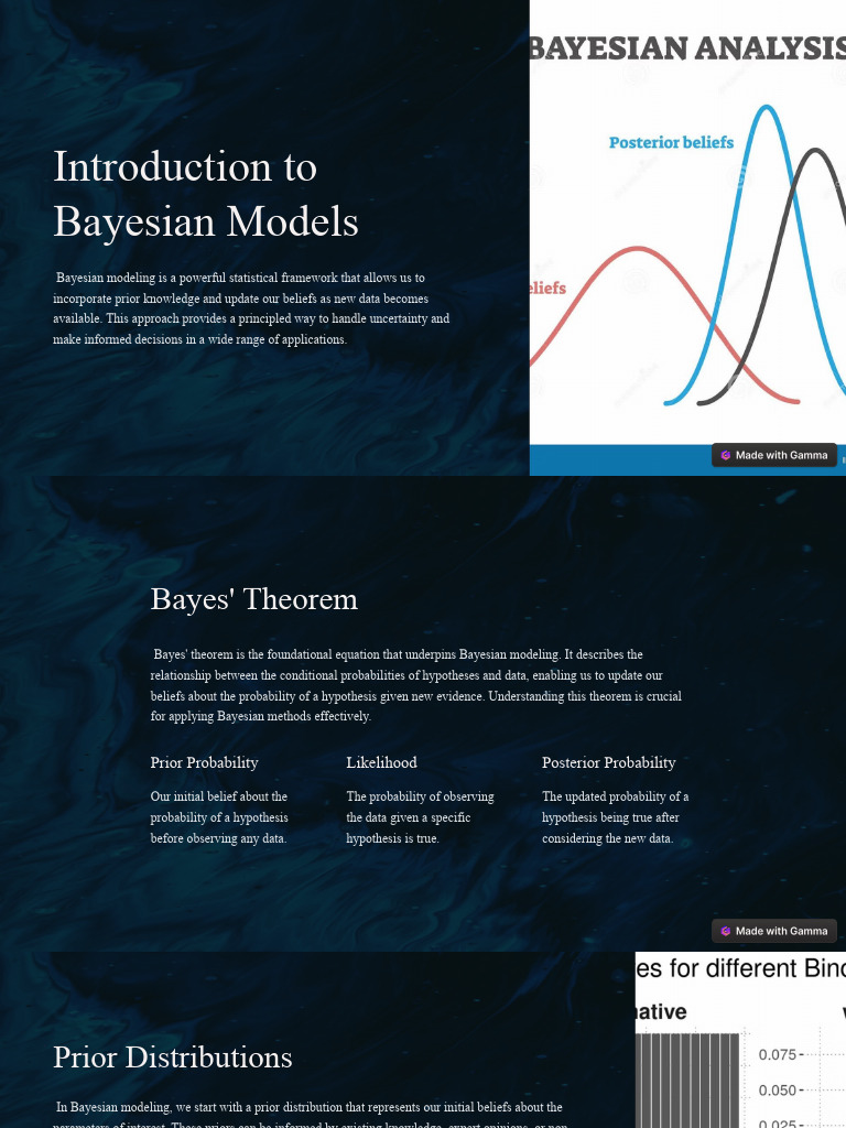 Introduction To Bayesian Models | PDF | Bayesian Inference | Statistical Inference