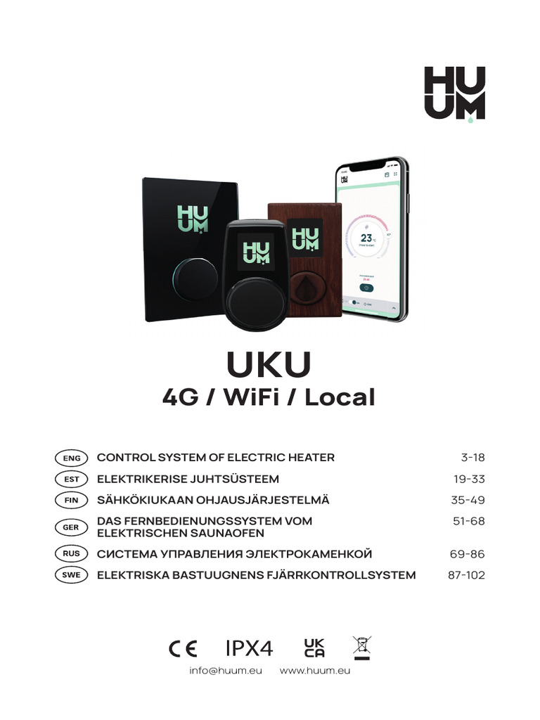 Huum Uku 4 1 Manual Eu | PDF | Mobile App | Google Play