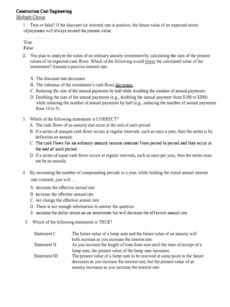 Final Exam Part 1 | PDF | Present Value | Interest Final Exam Part 1 | PDF | Present Value | Interest