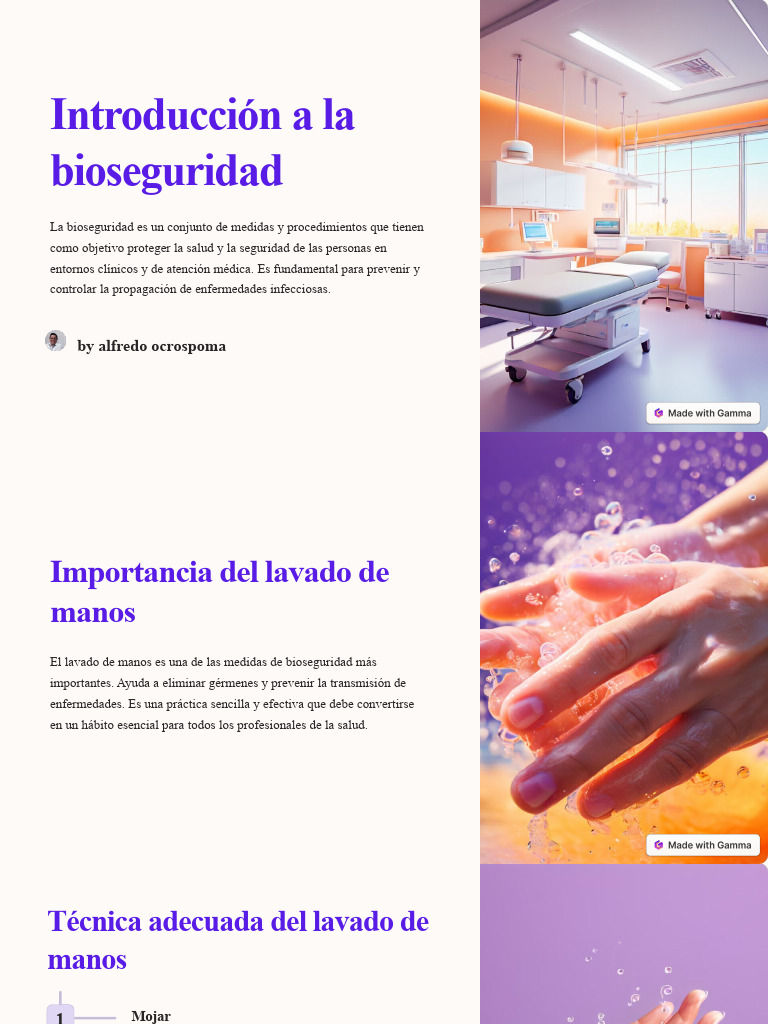 bioseguridad:LAVADO DE MANOS | PDF | Lavado de manos | Medicina CLINICA