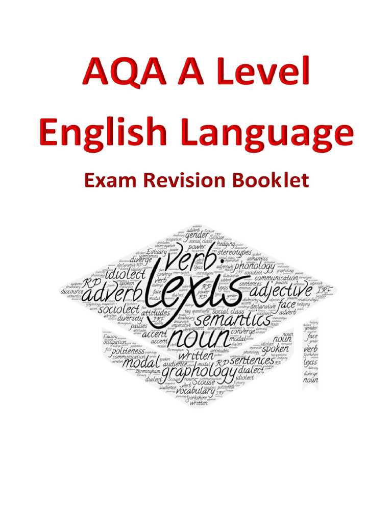 A Level English Language Essay Practice | PDF | Linguistics | English ...