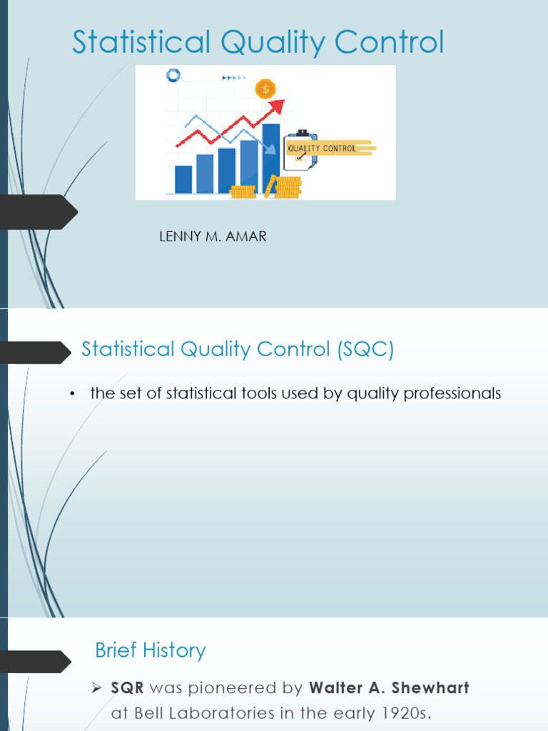 Unit 5 Statistcal Quality Control | PDF | Statistics | Applied Mathematics