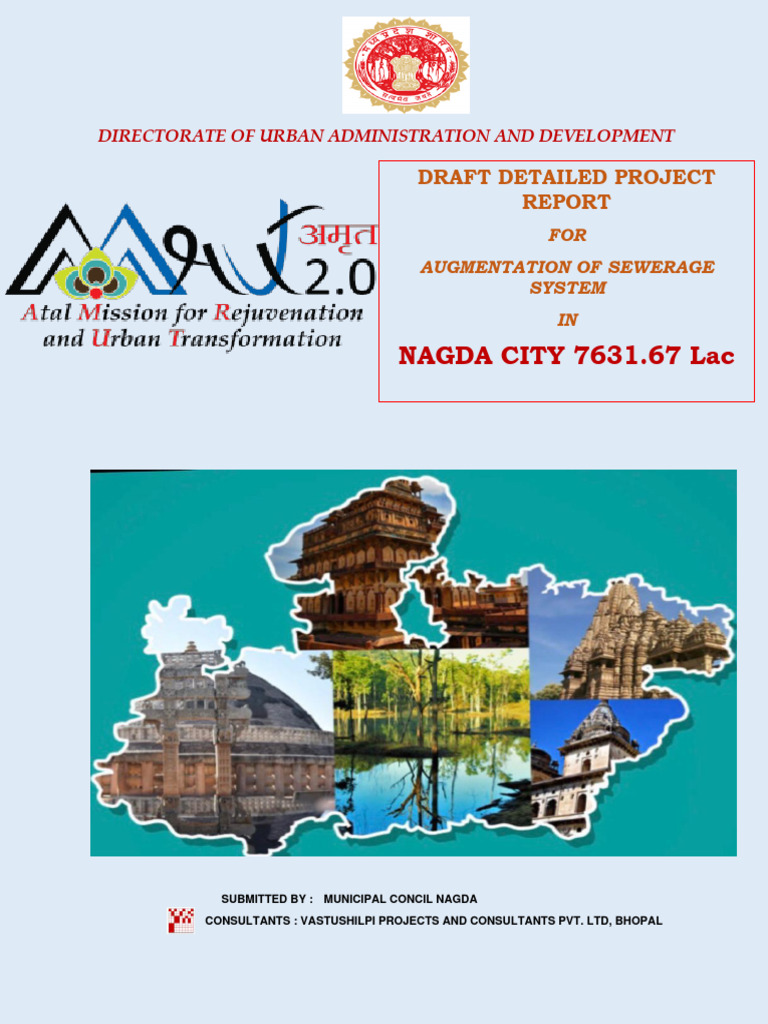 Nagda DPR | PDF | Sewage Treatment | Septic Tank