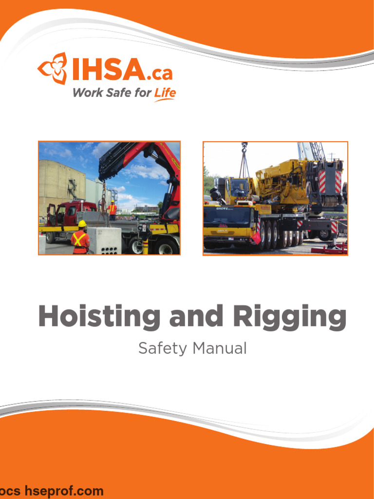 Hoisting and Rigging: What You Do Matters | PDF | Occupational Safety ...