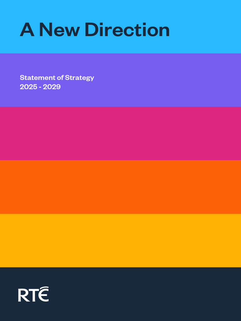 RTÉ Strategy New Direction 2025–2029 | PDF | Video On Demand ...