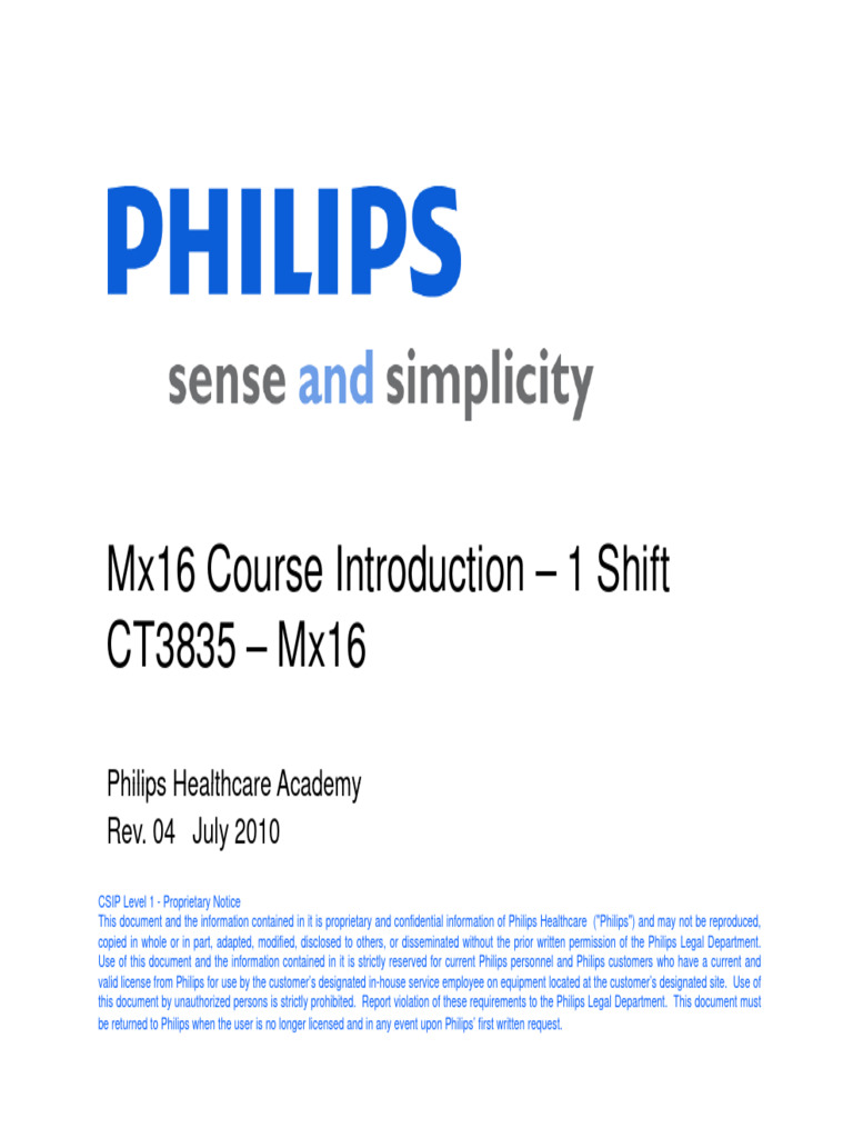 01Mx16CourseIntroCTC Rev04Nov2010 | PDF | Proprietary Software | Computing