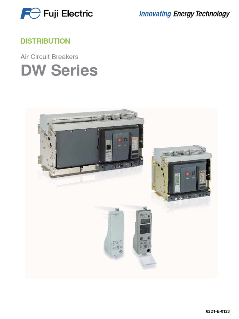 Fuji Electric ACB DW Full Catalog | PDF | Fuse (Electrical) | Electricity