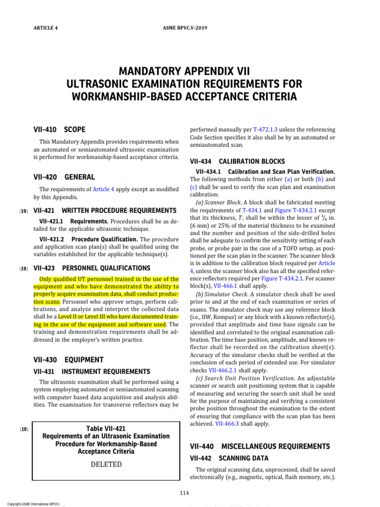 Art 4 - Ut - Mandatory Appendix Vii | PDF | Image Scanner | Simulation