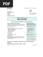 CA5403 Form for National Insurance Confirmation | PDF | Birth ...