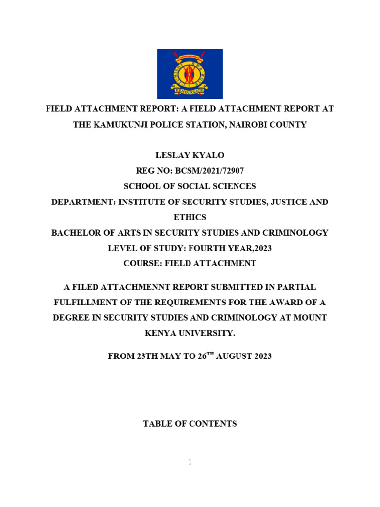 Final Report | PDF | Crime Scene | Criminal Justice