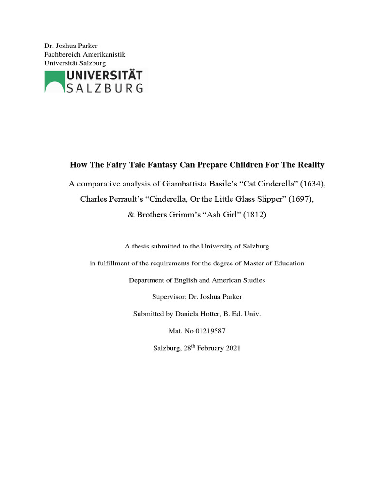 How the fairy tale fantasy can prepare children for the reality ...
