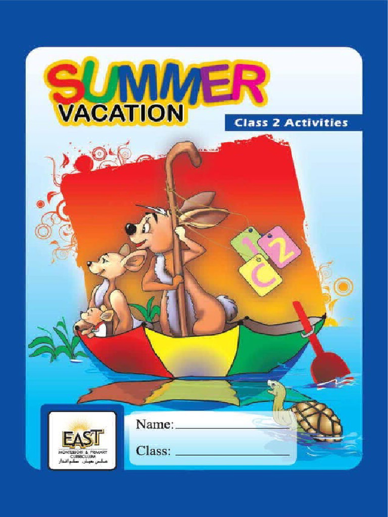 Summer Vacations Class 2 Activities | PDF