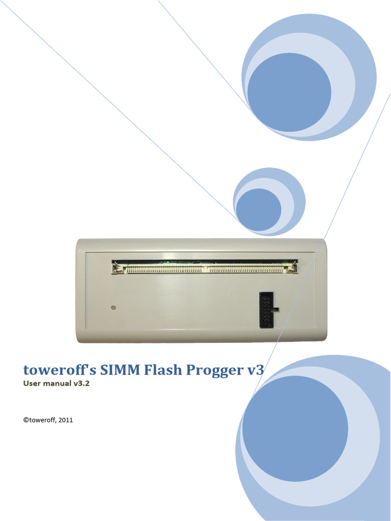 SIMM Flash Progger v3.2 EN | PDF | Flash Memory | Computer File