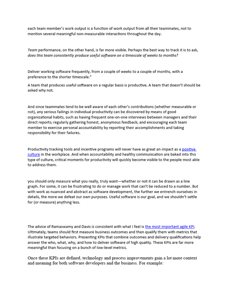 Kpi Programmer Pdf Performance Indicator Scrum Software Development