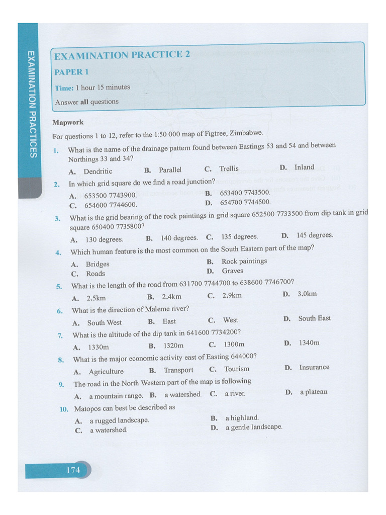 Exam Prac 2 Paper 1 | PDF