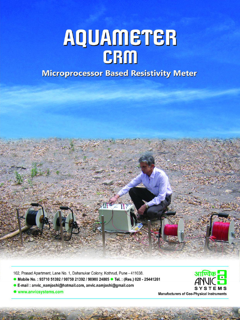 Aquameter-Earth-Resistivity-Meter (ERT) | PDF | Computers