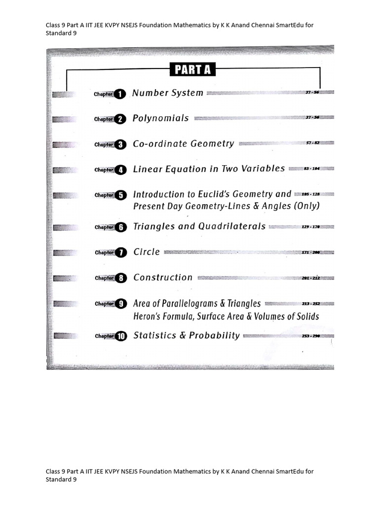 Class 9 Math Part A For Standard 9 (PDFDrive) | PDF | Academic ...