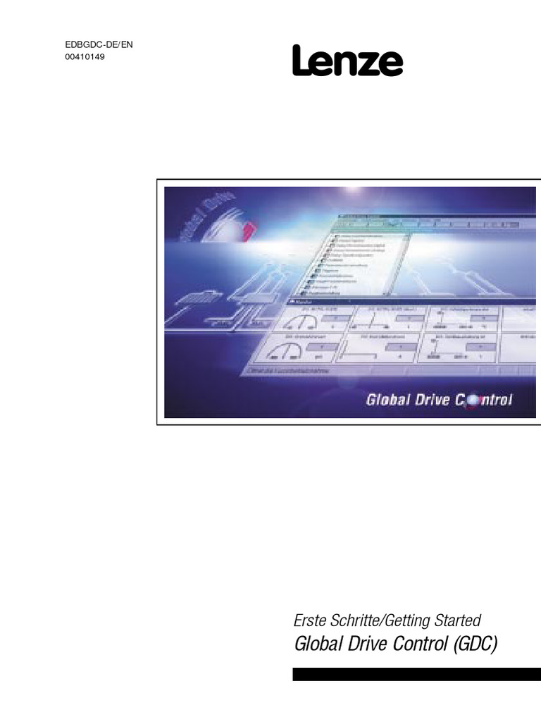 Lenze Manual Global Drive GDC - en | PDF | Menu (Computing) | Parameter (Computer Programming)