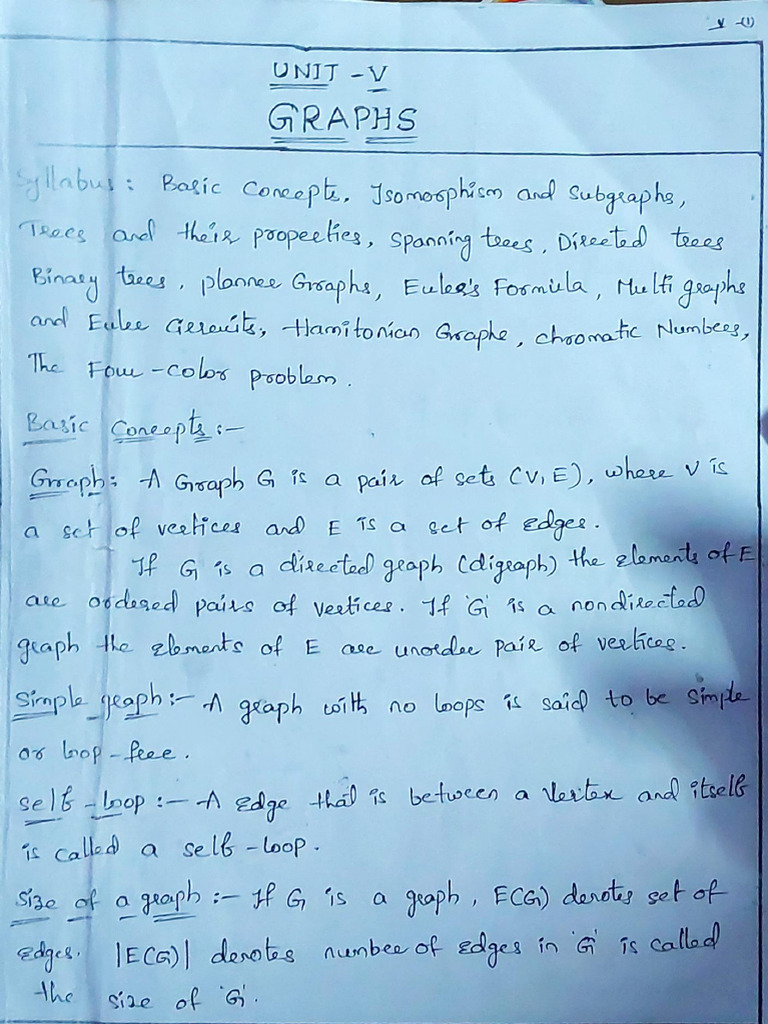 DM-unit_5(part-I) | PDF