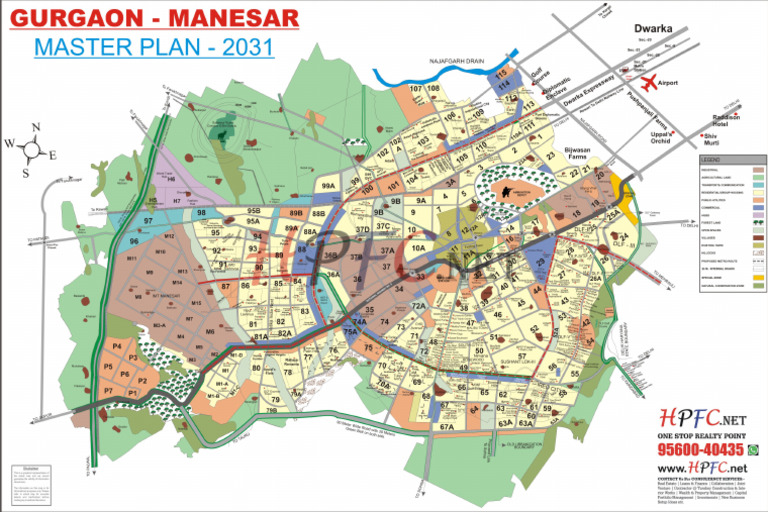 Gurugram Master Plan-2031 | PDF