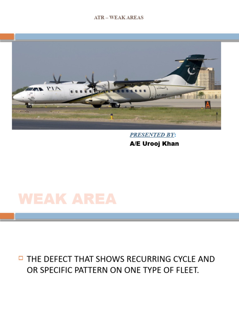 Atr Weak Areas | PDF