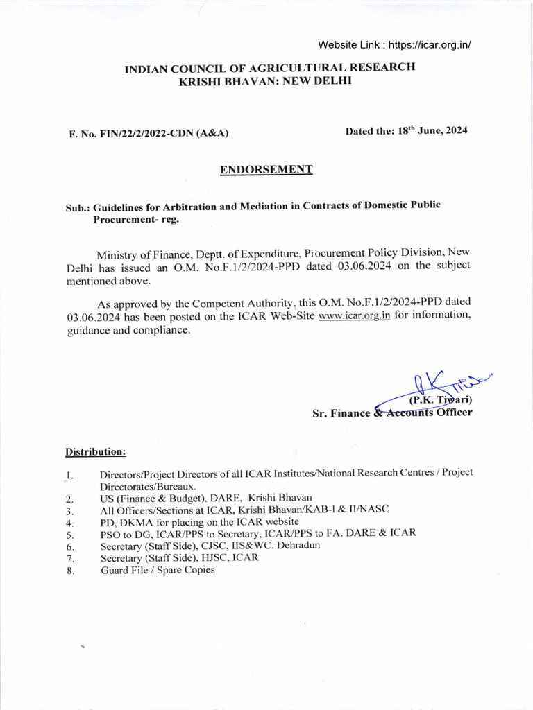 DFA Guidelines For Arbitration and Mediation in Contracts of Dom | PDF ...