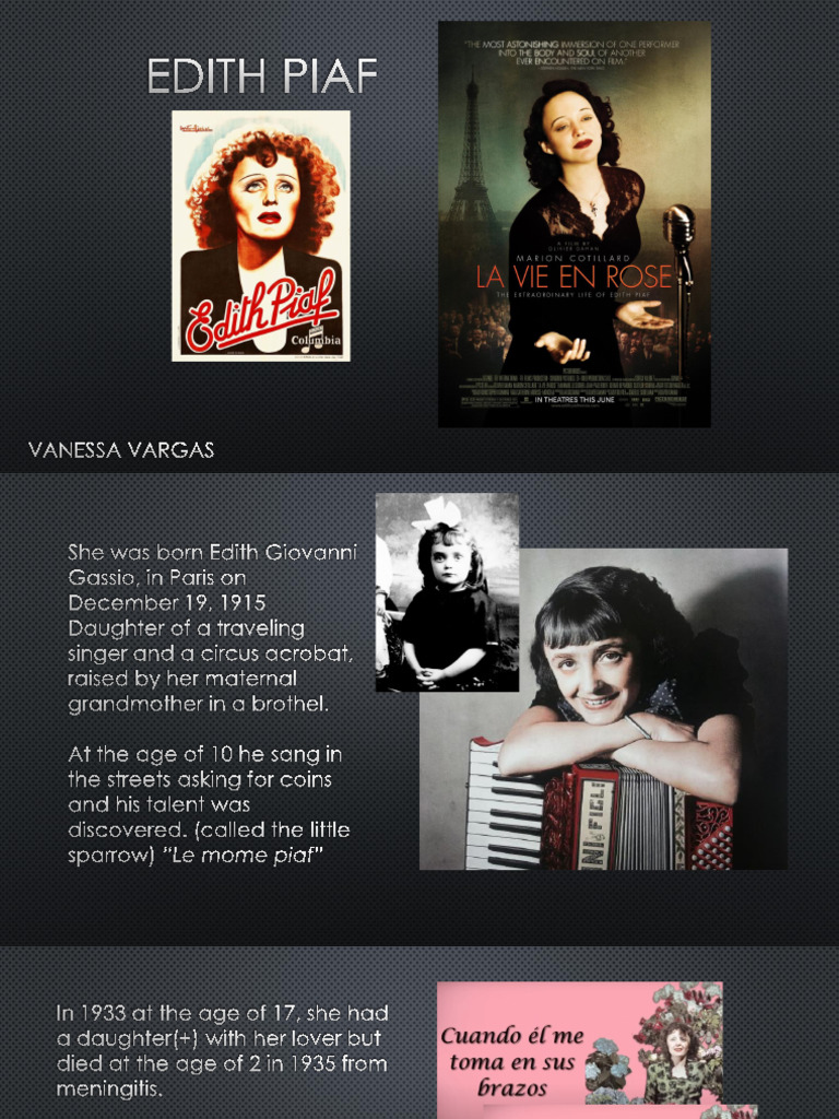 Edith Piaf | PDF