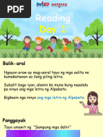 Mga Letrang Nagsisimula Sa Letrang T | PDF