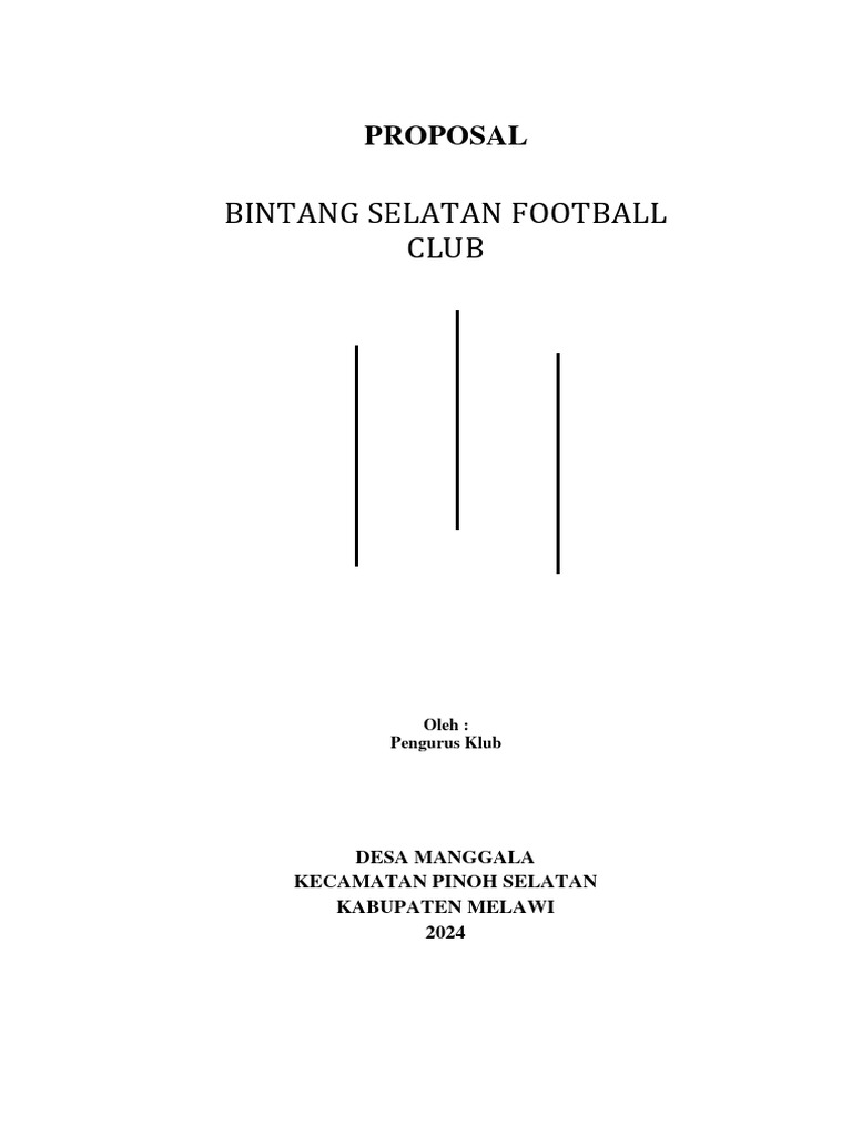 Proposal BS FC | PDF