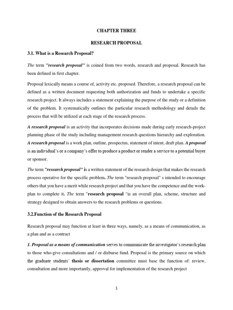 Research Chapter 3 | PDF | Hypothesis | Scientific Method