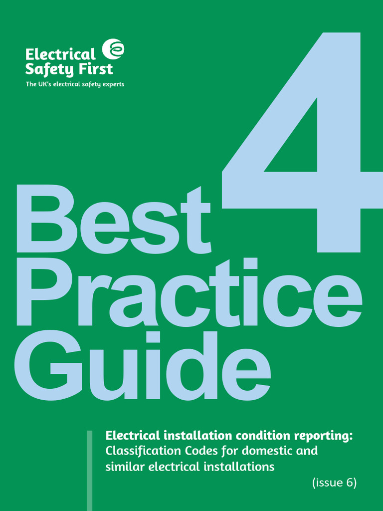 Best Practice Guide 4 Issue 6 | PDF | Safety | Electrical Connector