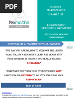 2019 Grade 11 Euclidean Geometry | PDF | Geometry | Mathematics