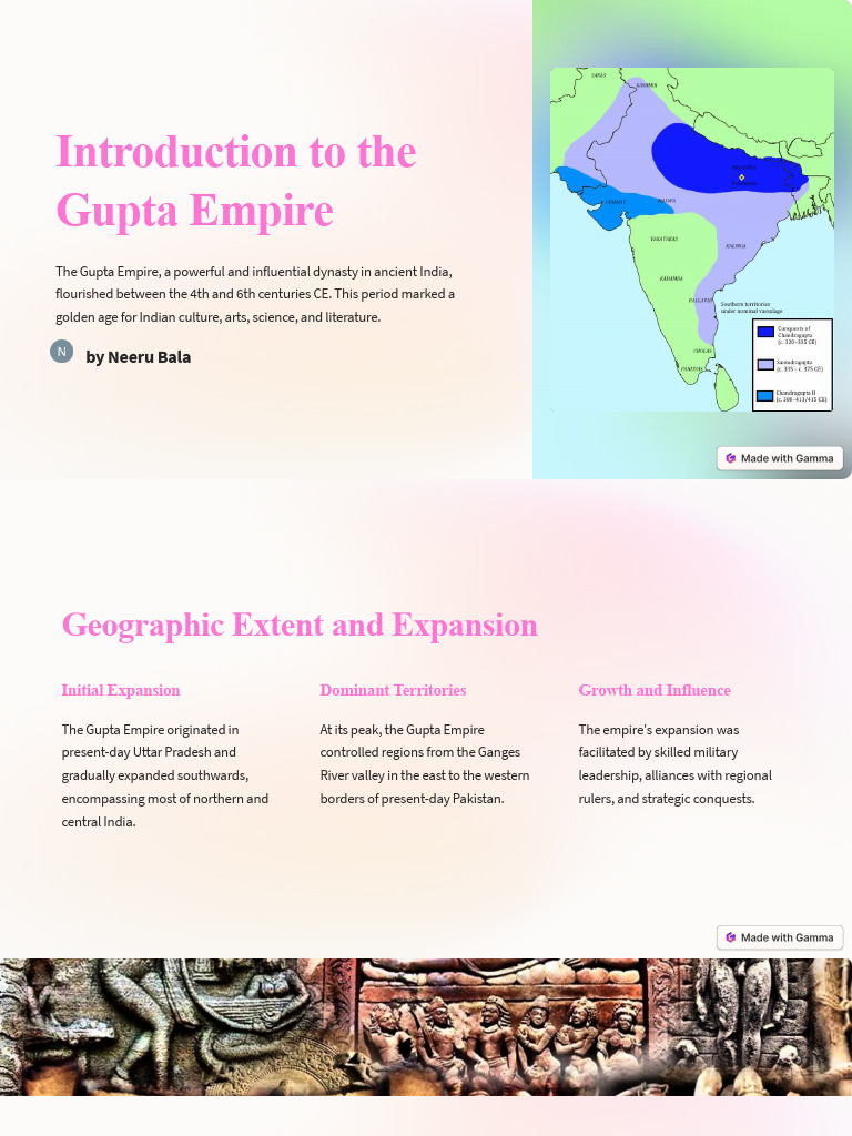 Overview of the Gupta Empire's Legacy | PDF | History