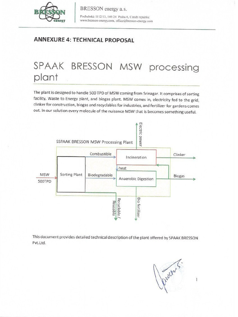 annexure 4 - technical proposal | PDF