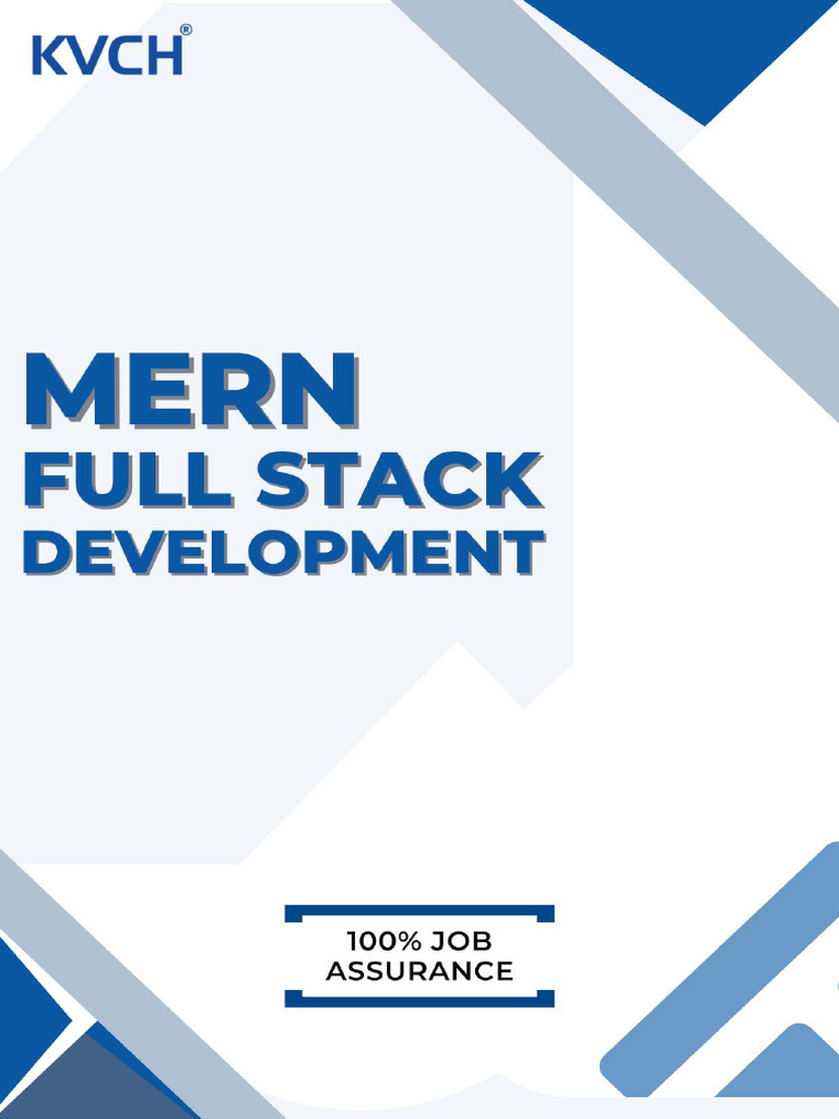Mern Full Stack Development | PDF Mern Full Stack Development | PDF