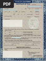 CA DMV Form 262 | PDF | Department Of Motor Vehicles | Vehicles