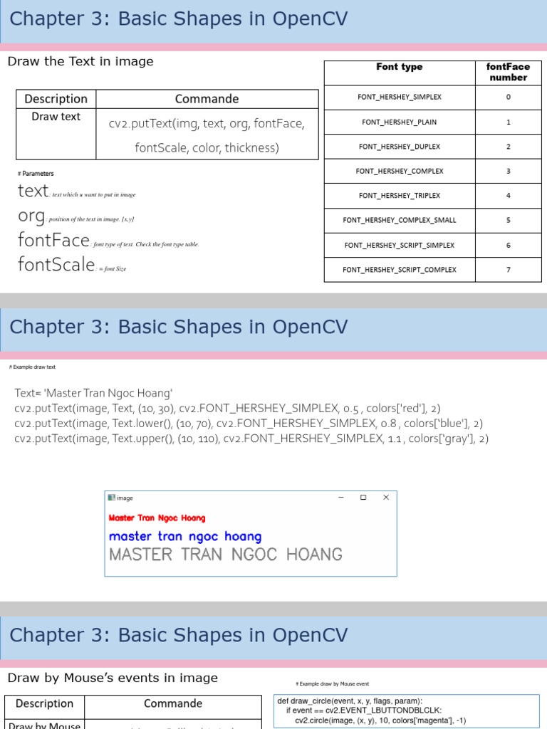 Draw Text and Mouse Events | PDF | Graphic Design | Typography
